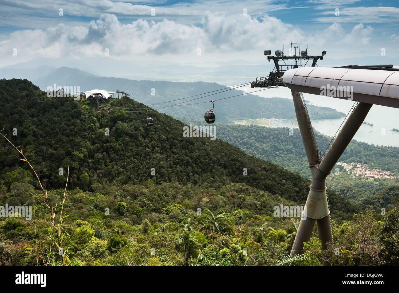 The Langkawi Cable Car System Stock Photo - Alamy