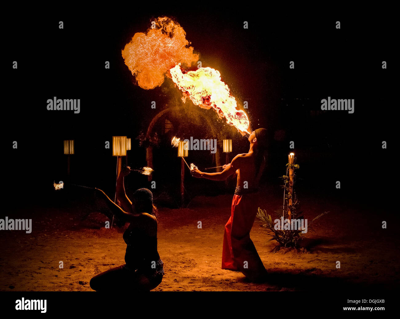 Fire breathing hi-res stock photography and images - Alamy