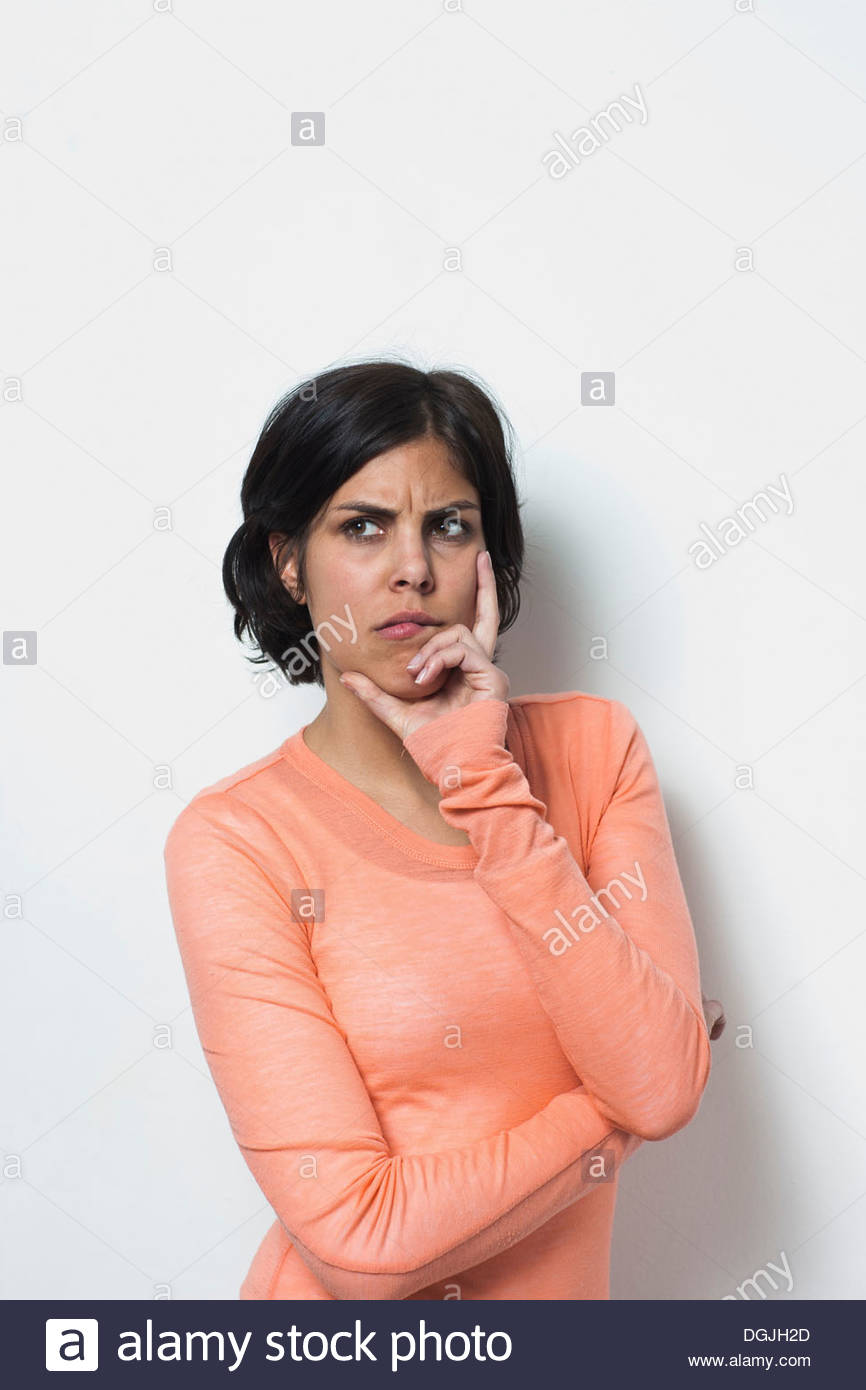 Woman Grimacing Stock Photos & Woman Grimacing Stock Images - Alamy