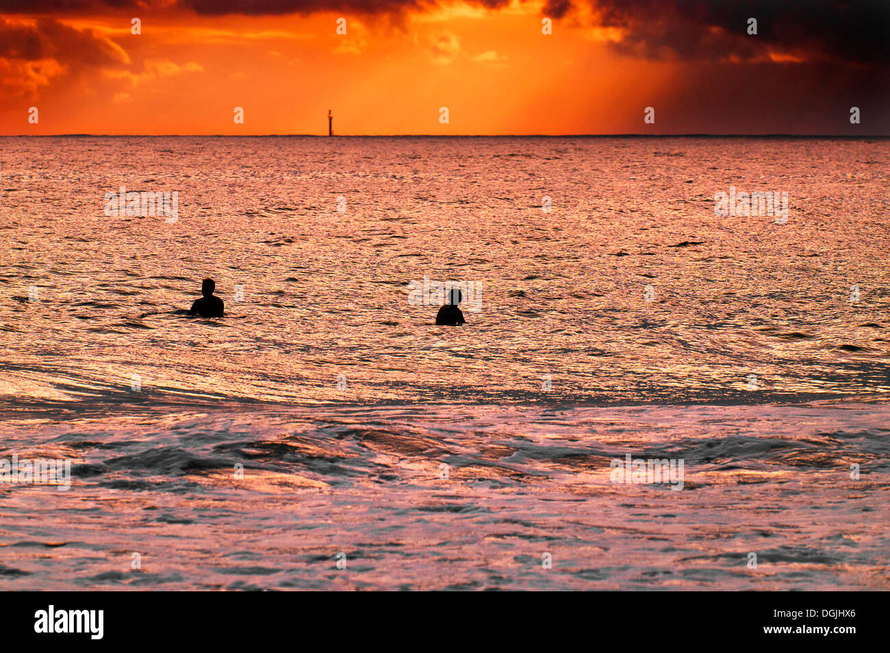 Australian sunset at the beach hi-res stock photography and images - Alamy