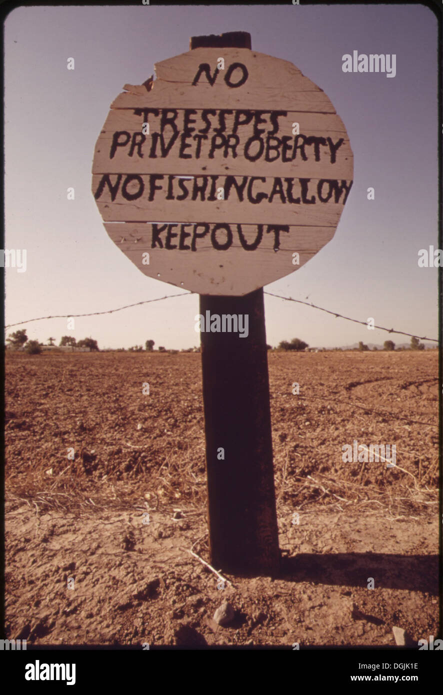 This image captures a sign along the Colorado River, which is ...