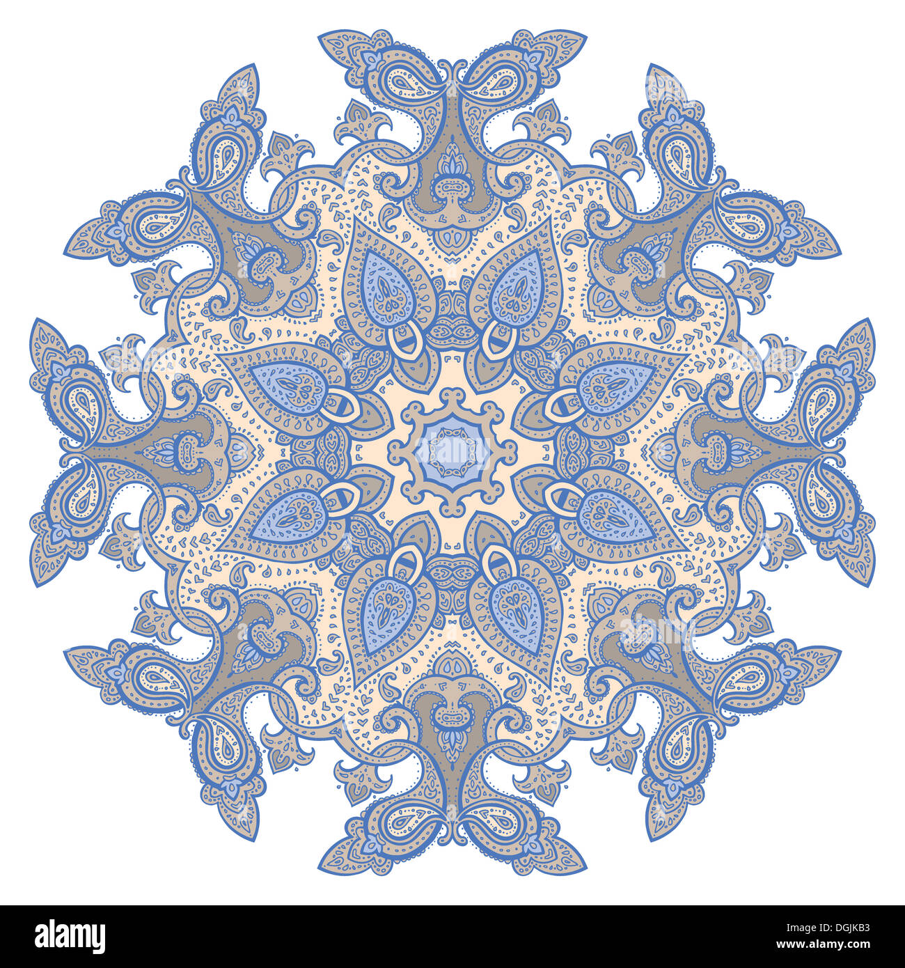 Mandala, decorative pattern Stock Photo - Alamy