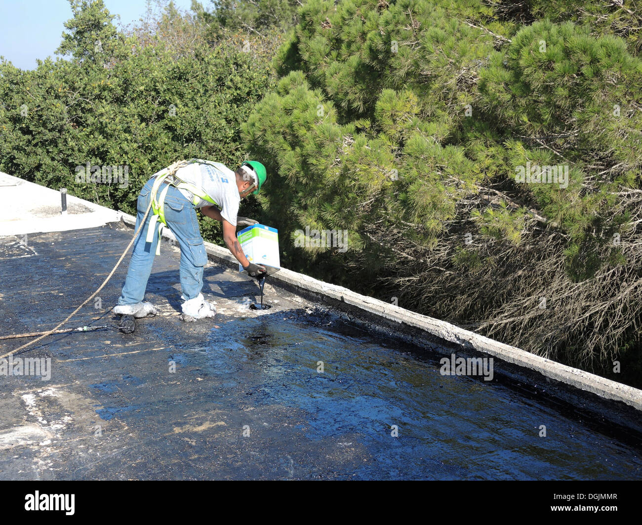 Tar roofs hi-res stock photography and images - Alamy