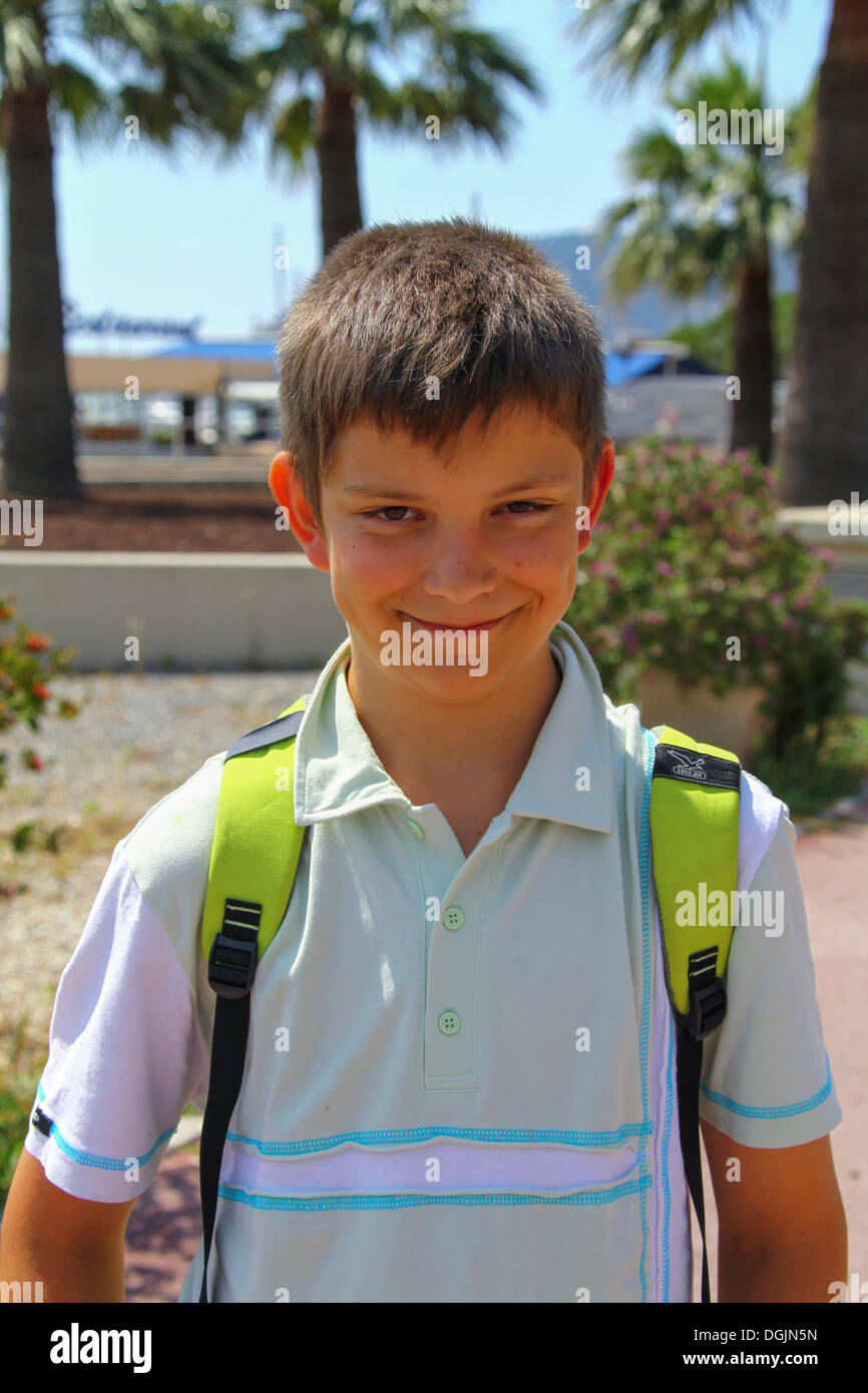 German boy teen smile hi-res stock photography and images - Alamy