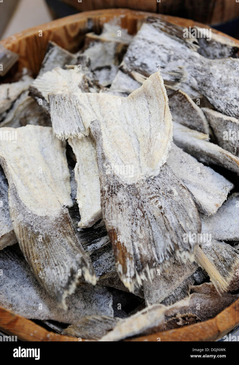 Dried fish, the fish market of Stavanger, Stavanger, Norway ...