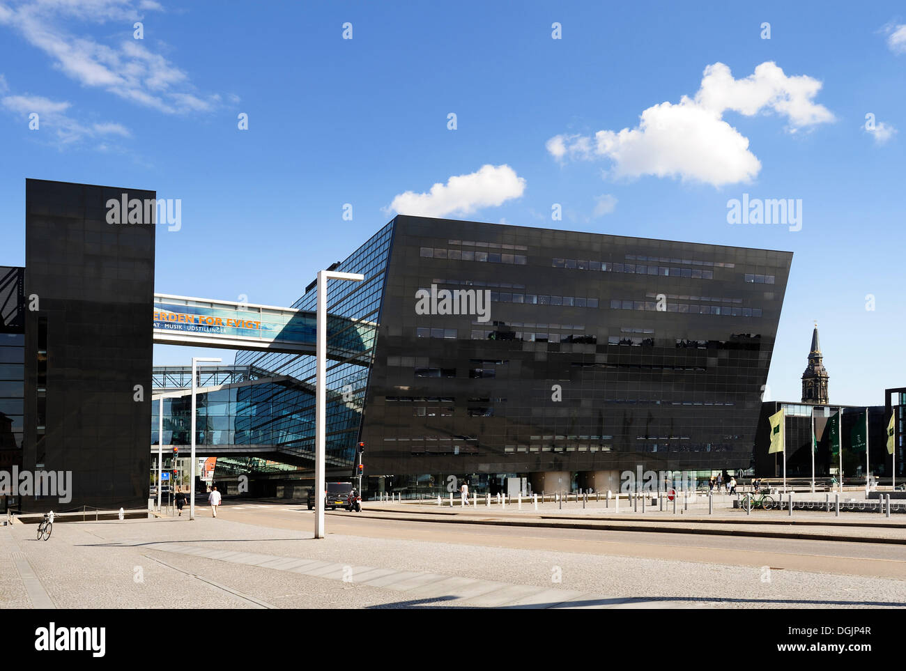 The Black Diamond, new construction of Royal Library, Copenhagen ...