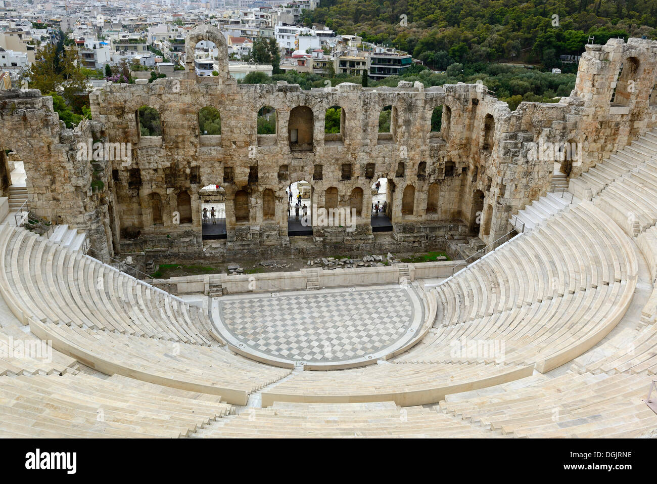 Odeon of Herodes Atticus, Athens, Greece, Europe Stock Photo - Alamy