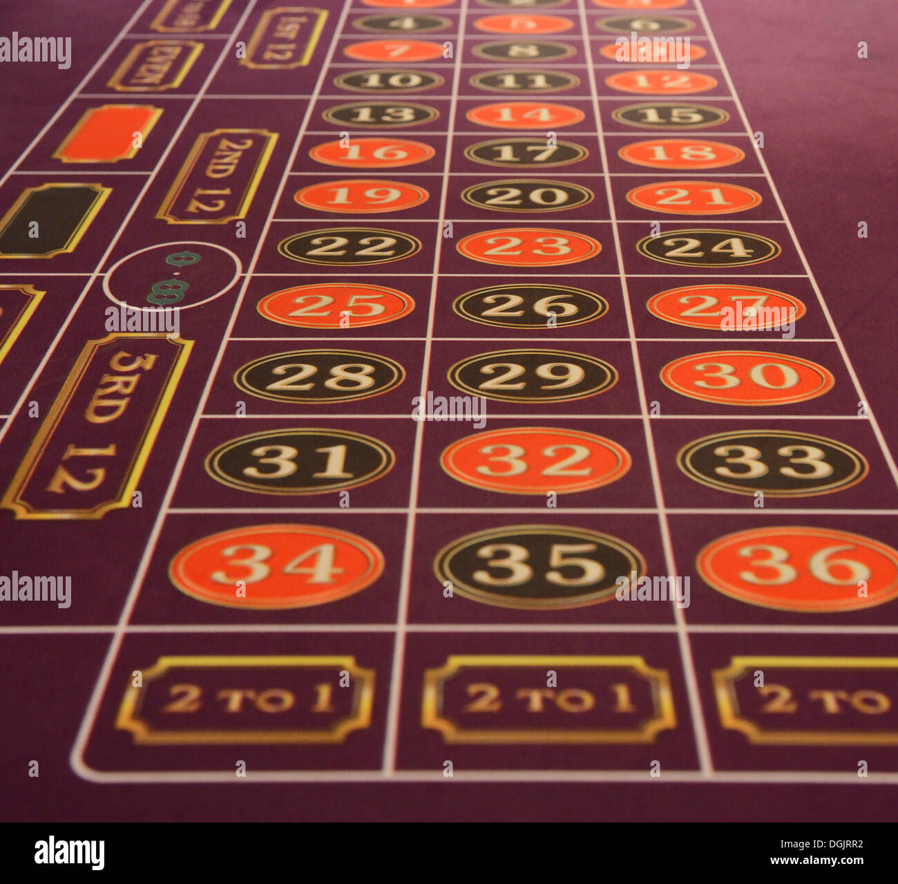 Casino, games tables hi-res stock photography and images - Alamy