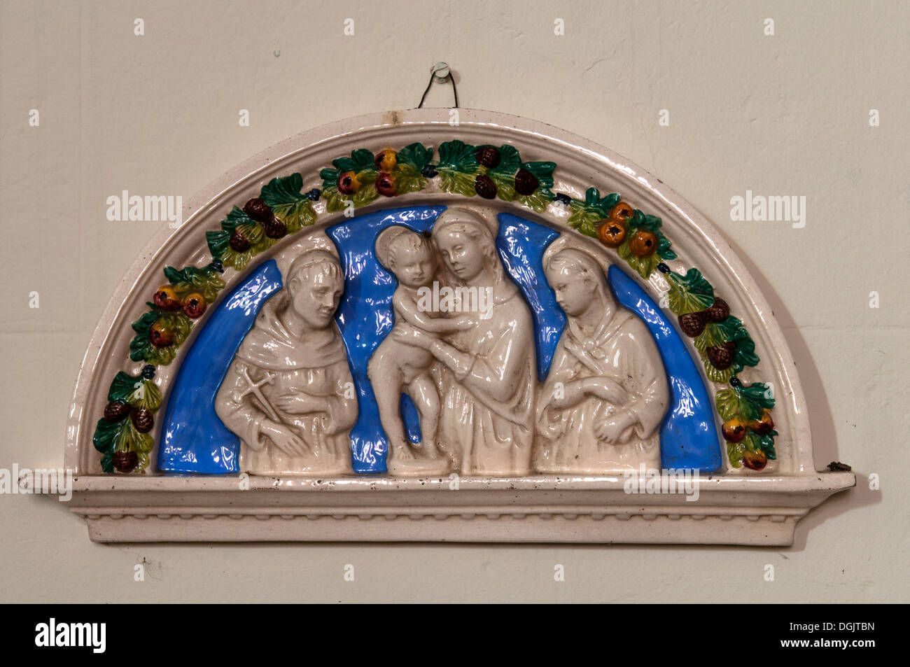 Della Robbia style plaque in Holy Trinity Church (Sibford Gower ...