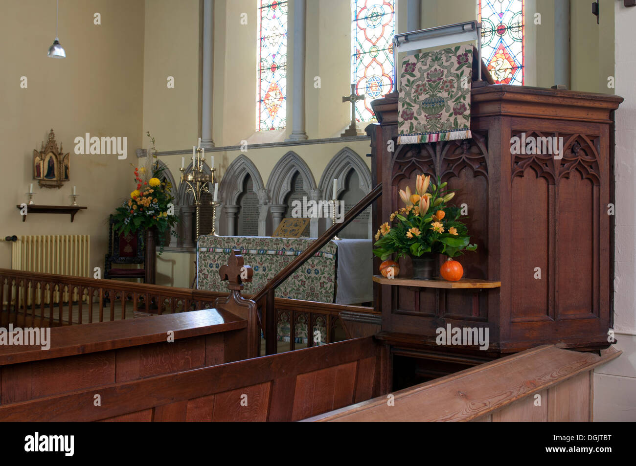 Holy Trinity Church (Sibford Gower), Burdrop, Oxfordshire, UK Stock ...