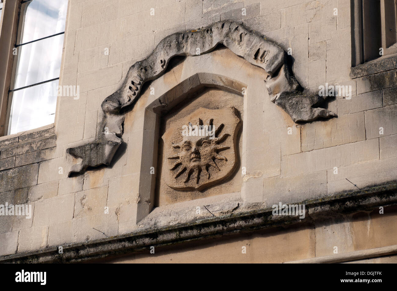 Town Hall detail, Banbury, Oxfordshire, England, UK Stock Photo - Alamy
