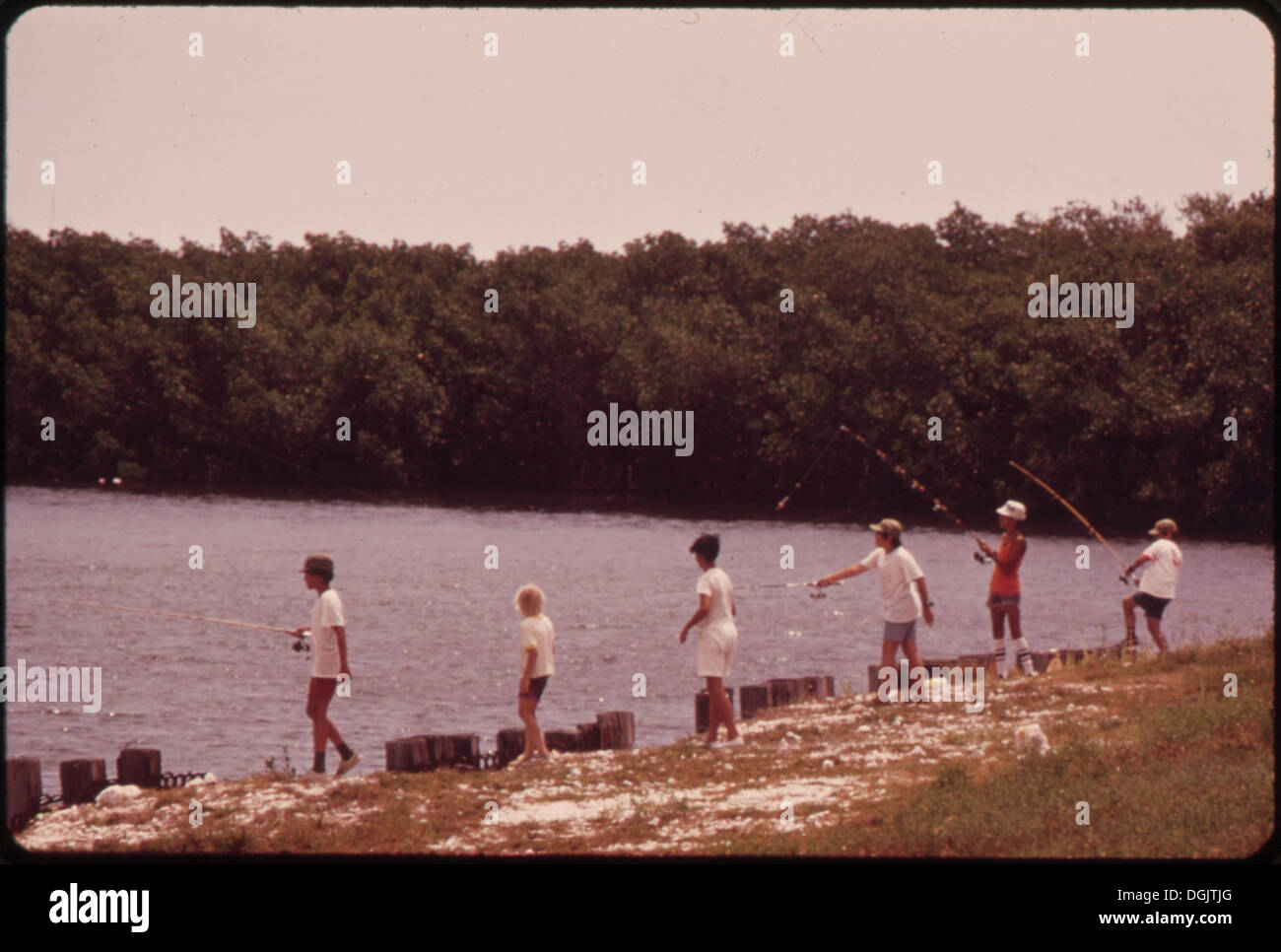 Vacationers at Spanish Harbor Key enjoy a sheltered cove known for its ...