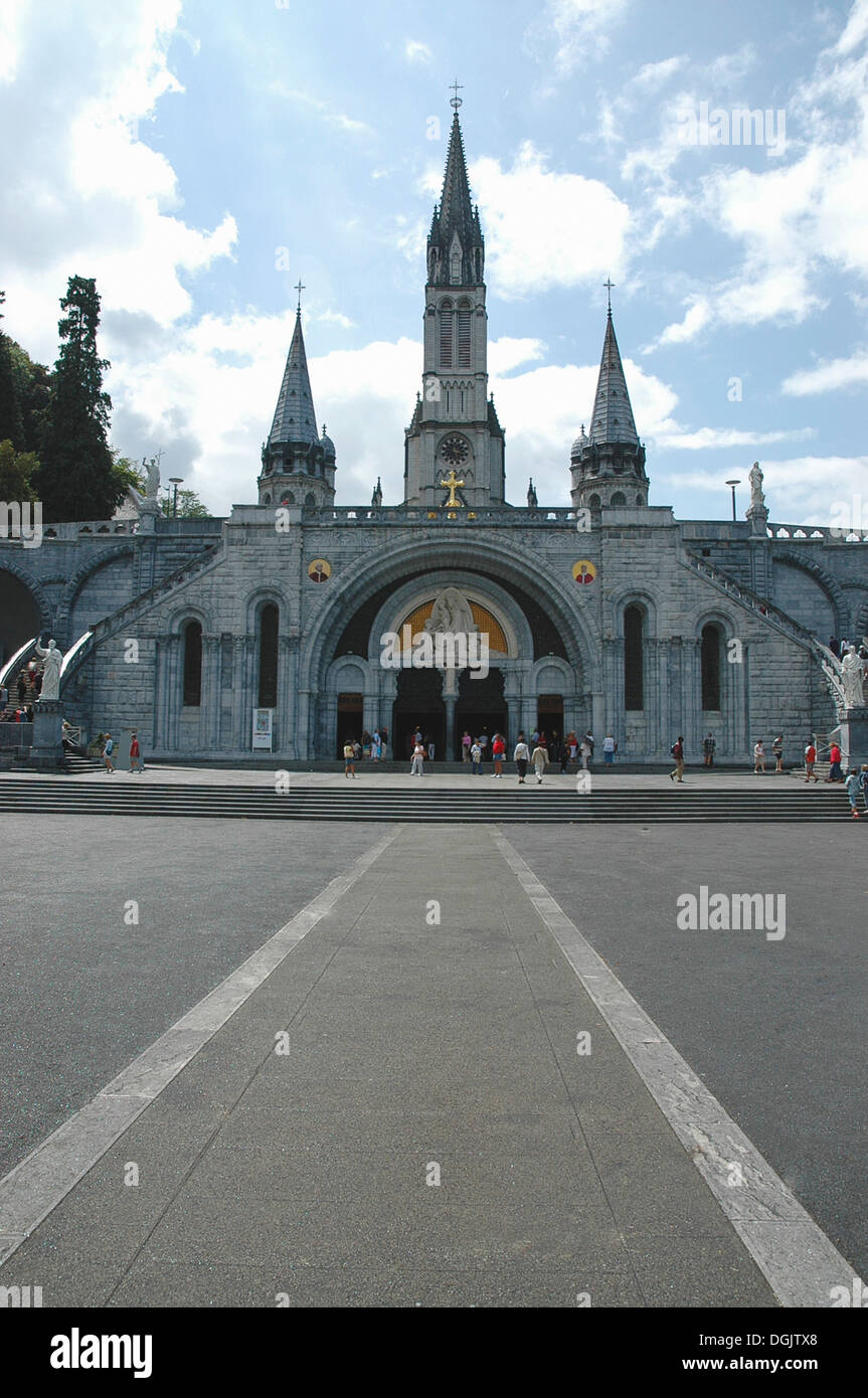 Churches of our lady of lourdes hi-res stock photography and images - Alamy