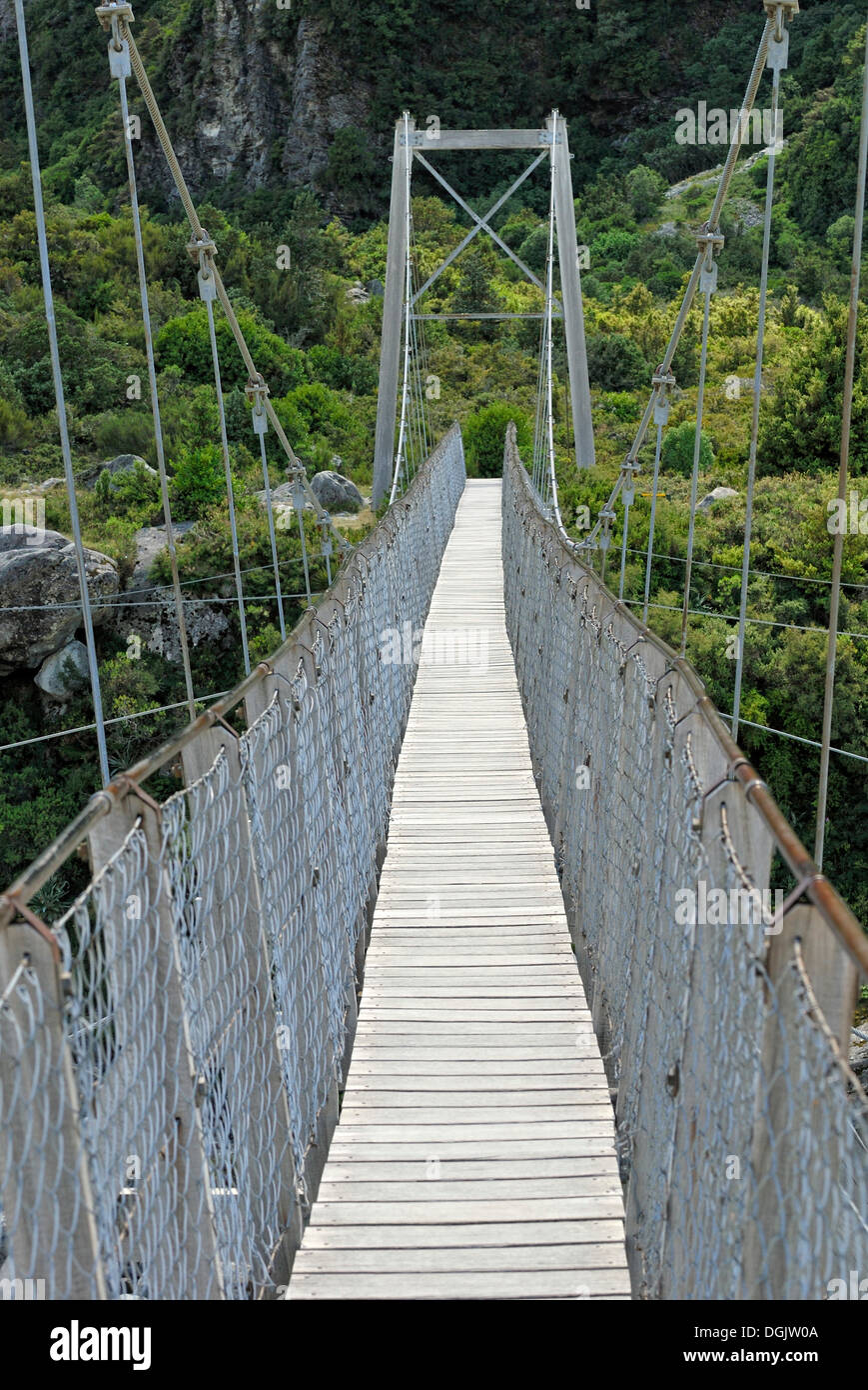 Mount Cook Suspension Bridge at Virginia Morgan blog