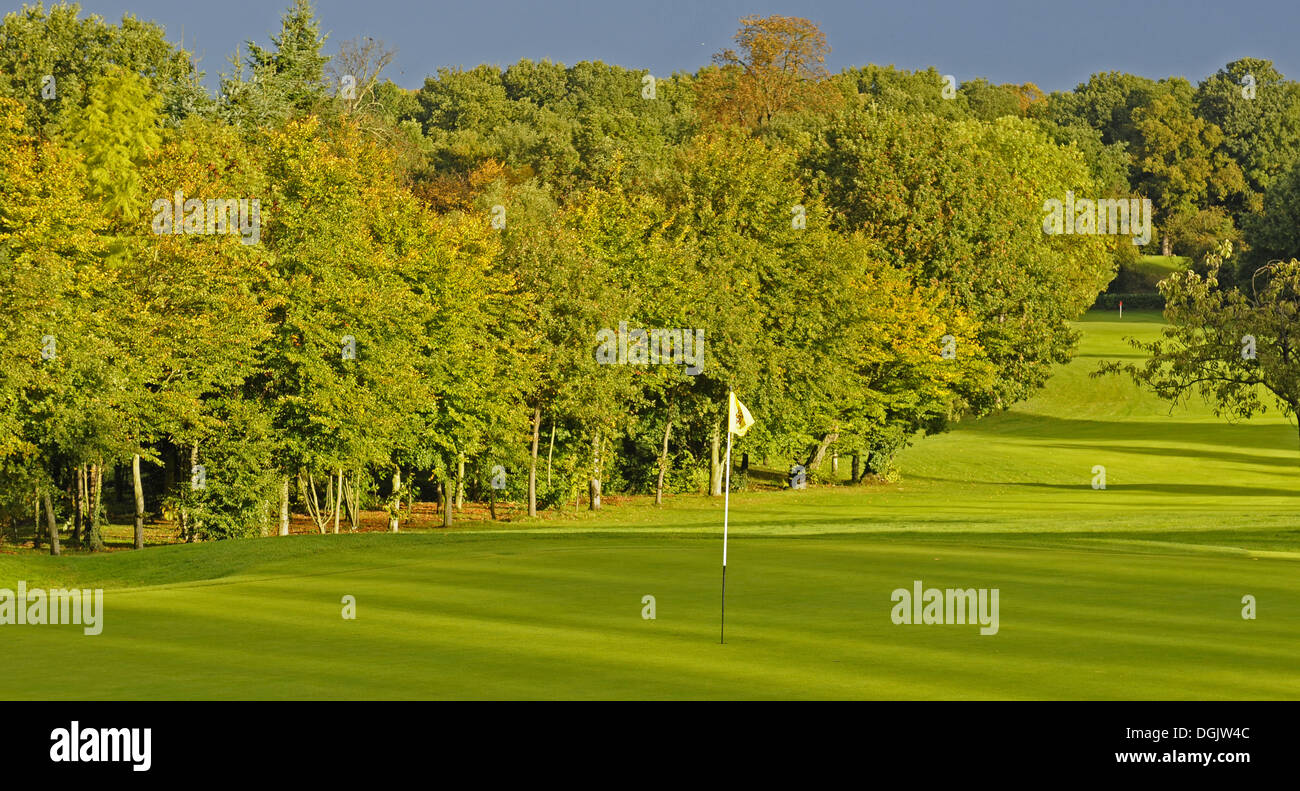 Sundridge Park Golf Club - dramatic view over the Course with stormy ...