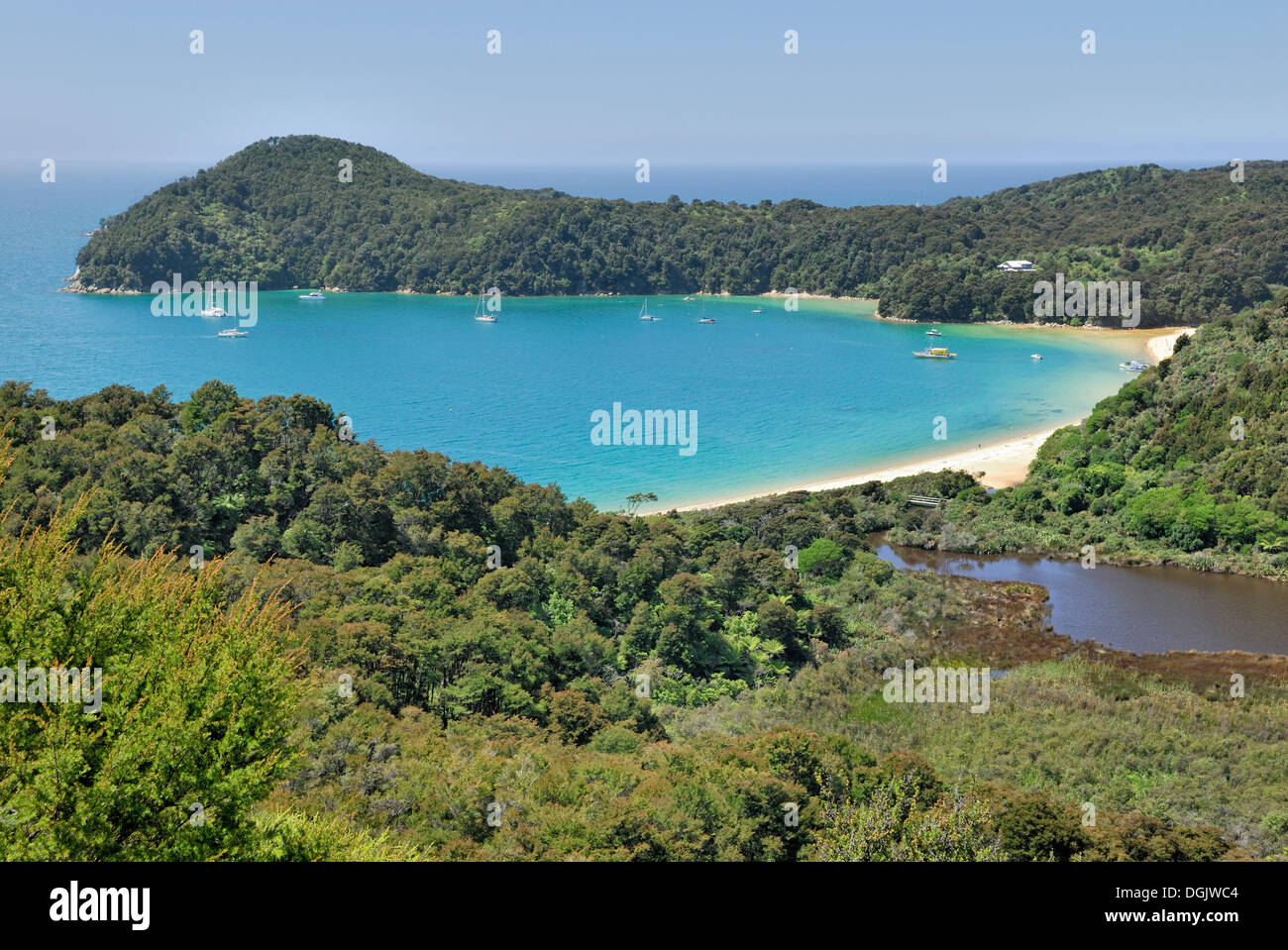 Anchorage bay new zealand hi-res stock photography and images - Alamy
