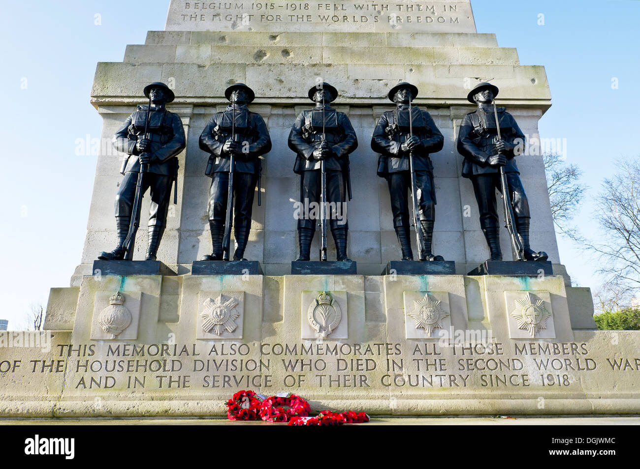 The Guards Memorial in London Stock Photo - Alamy