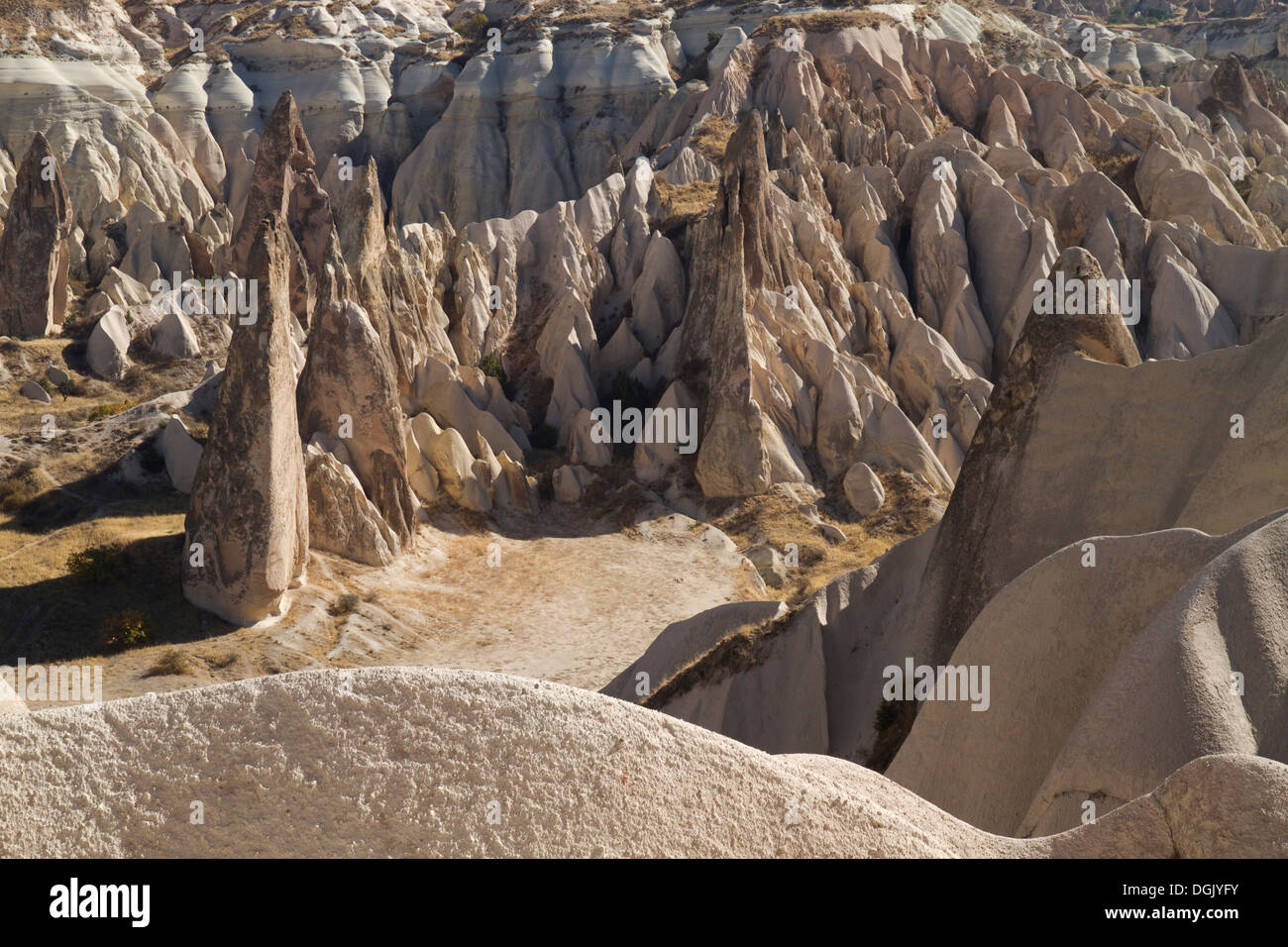 Amazing Geological Features in Cappadocia, Turkey Stock Photo - Alamy