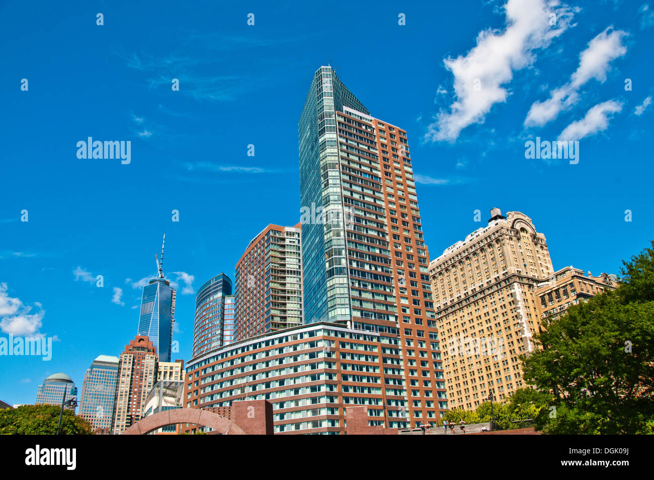 Office buildings New York City Stock Photo - Alamy