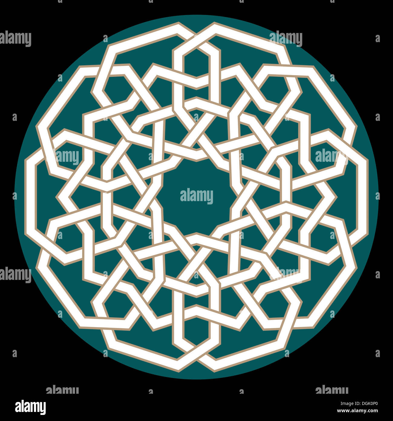 Traditional Arabic Ornament Stock Photo - Alamy