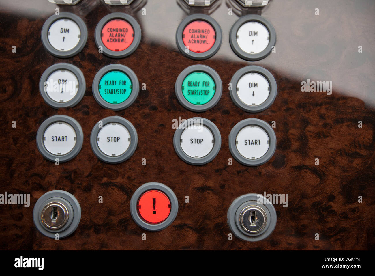 Captain controls hi-res stock photography and images - Alamy