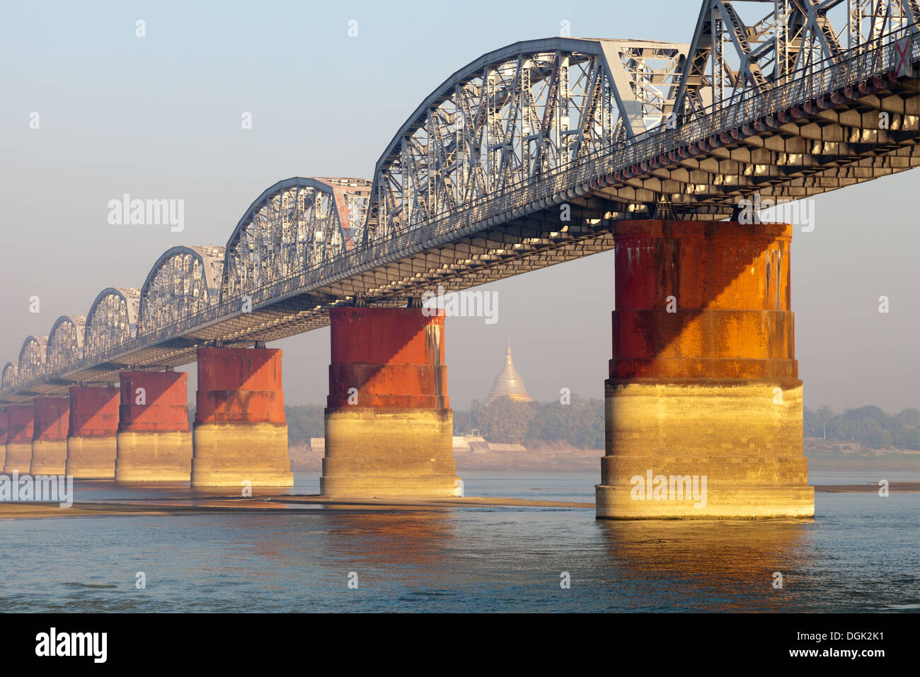Bridge irrawaddy hi-res stock photography and images - Alamy