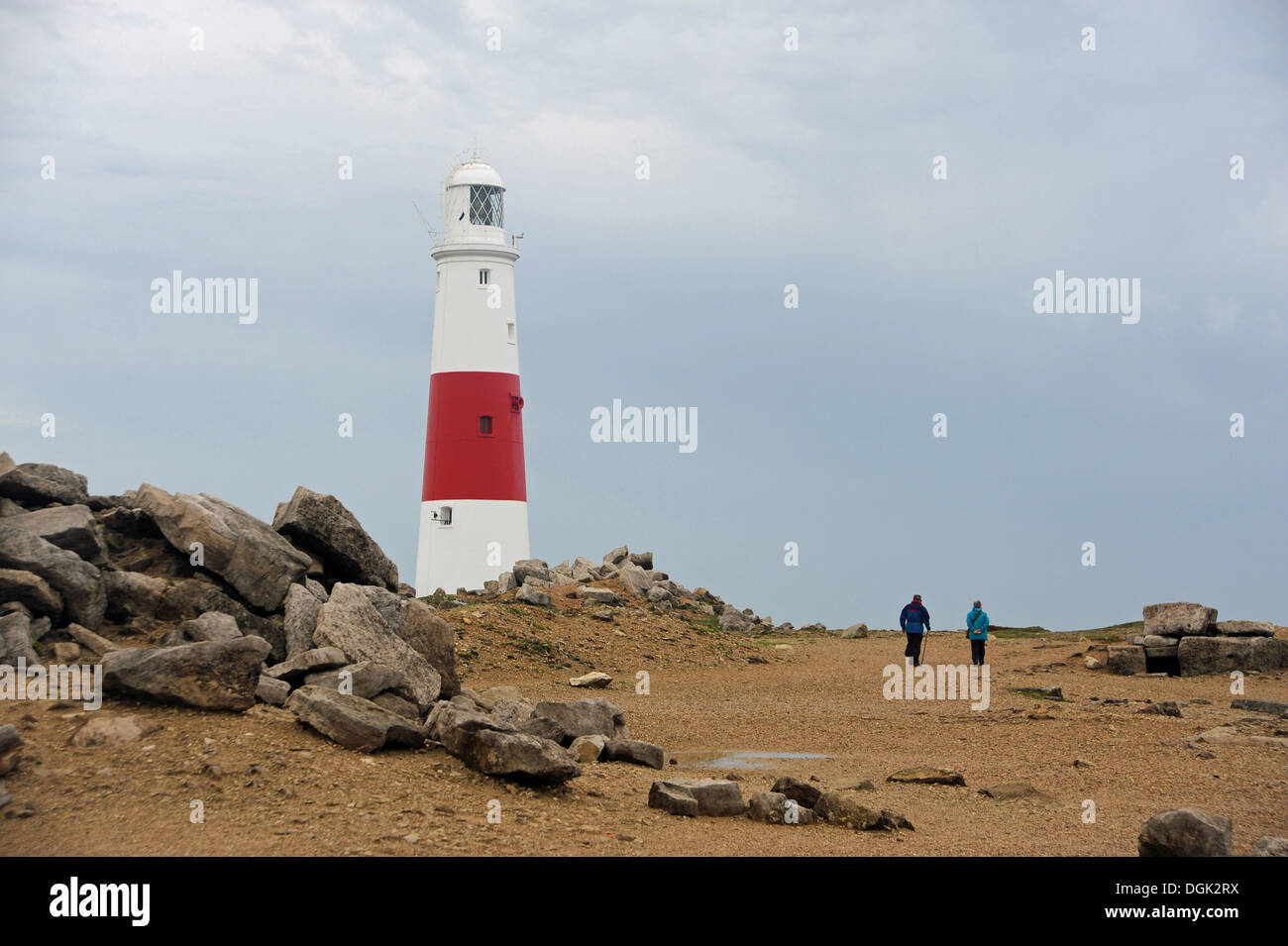 Portland Bill lighthouse Dorset coast UK Stock Photo - Alamy