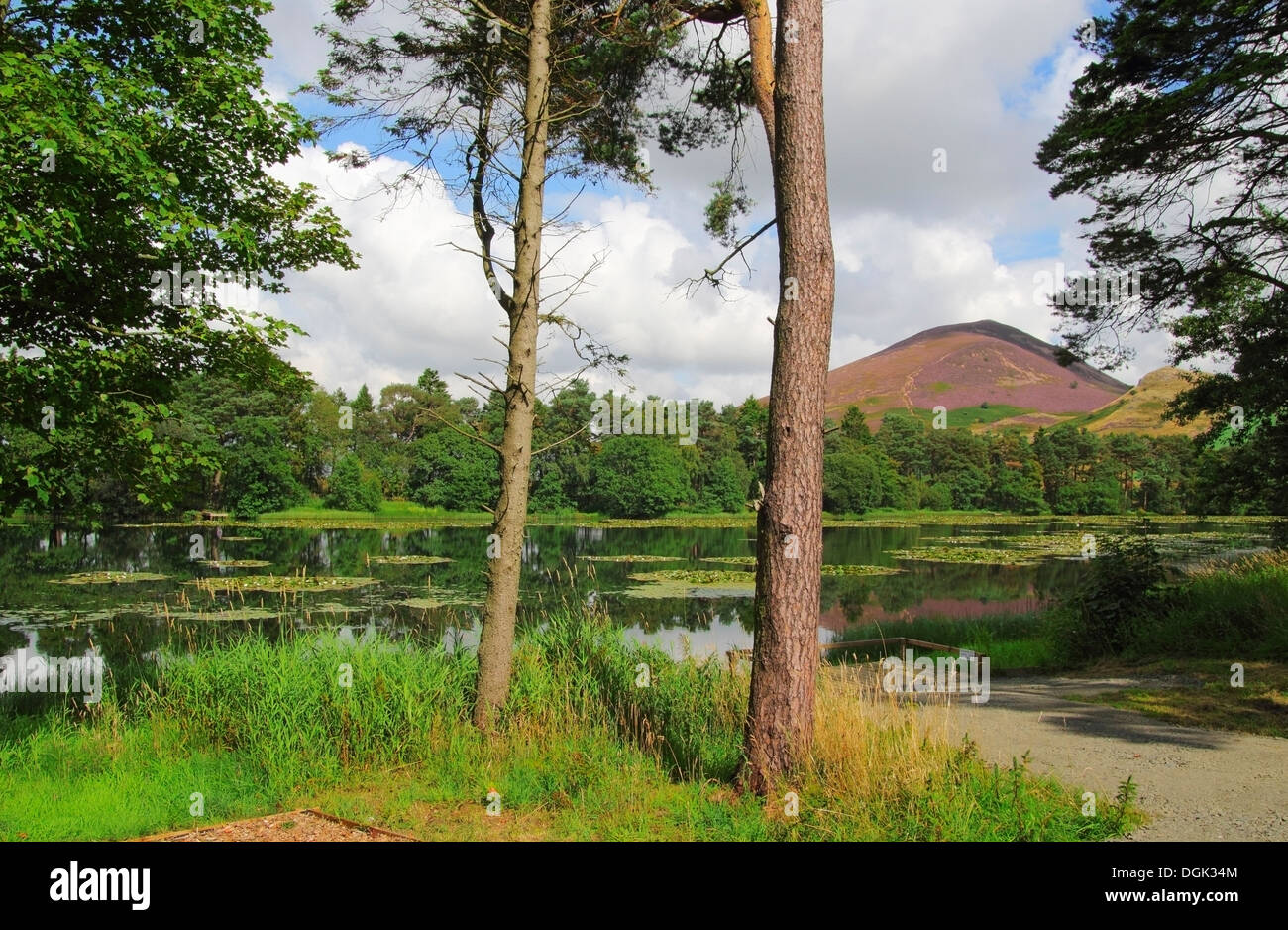 Bowdenmoor or Bowden Moor Reservoir & The Eildon Hills, Bowden, Borders ...