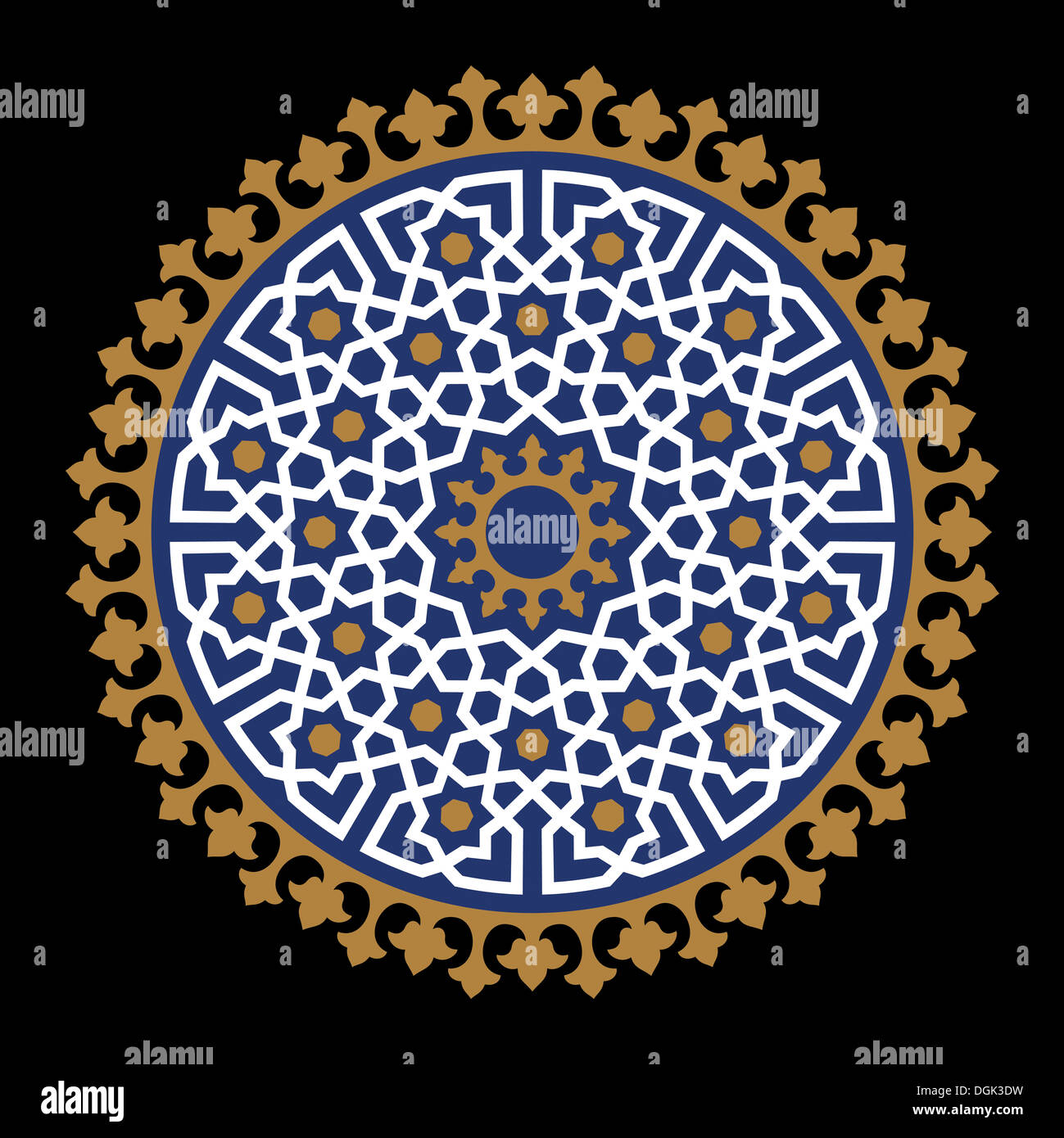 Traditional Arabic Ornament Stock Photo - Alamy