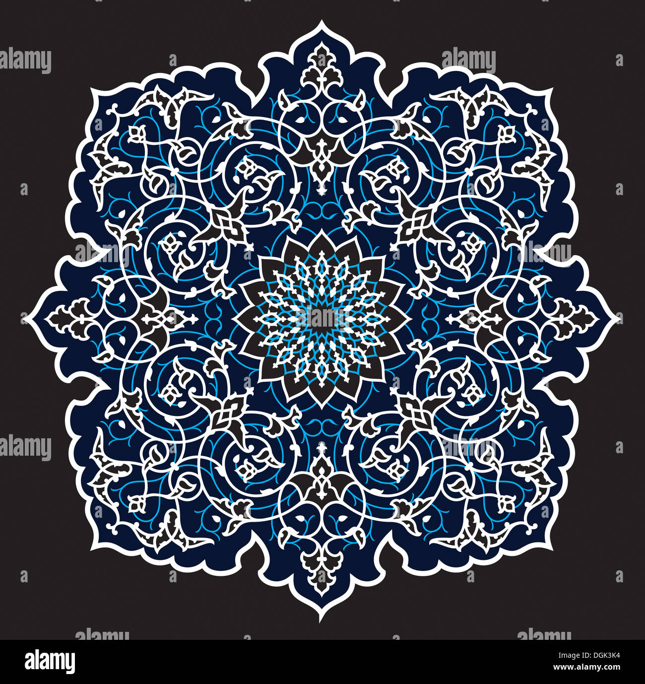 Traditional Arabic Ornament Stock Photo - Alamy
