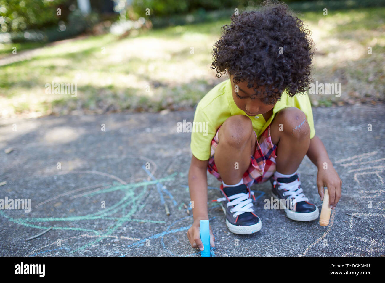 Drawing With Chalk Stock Photos & Drawing With Chalk Stock Images - Alamy