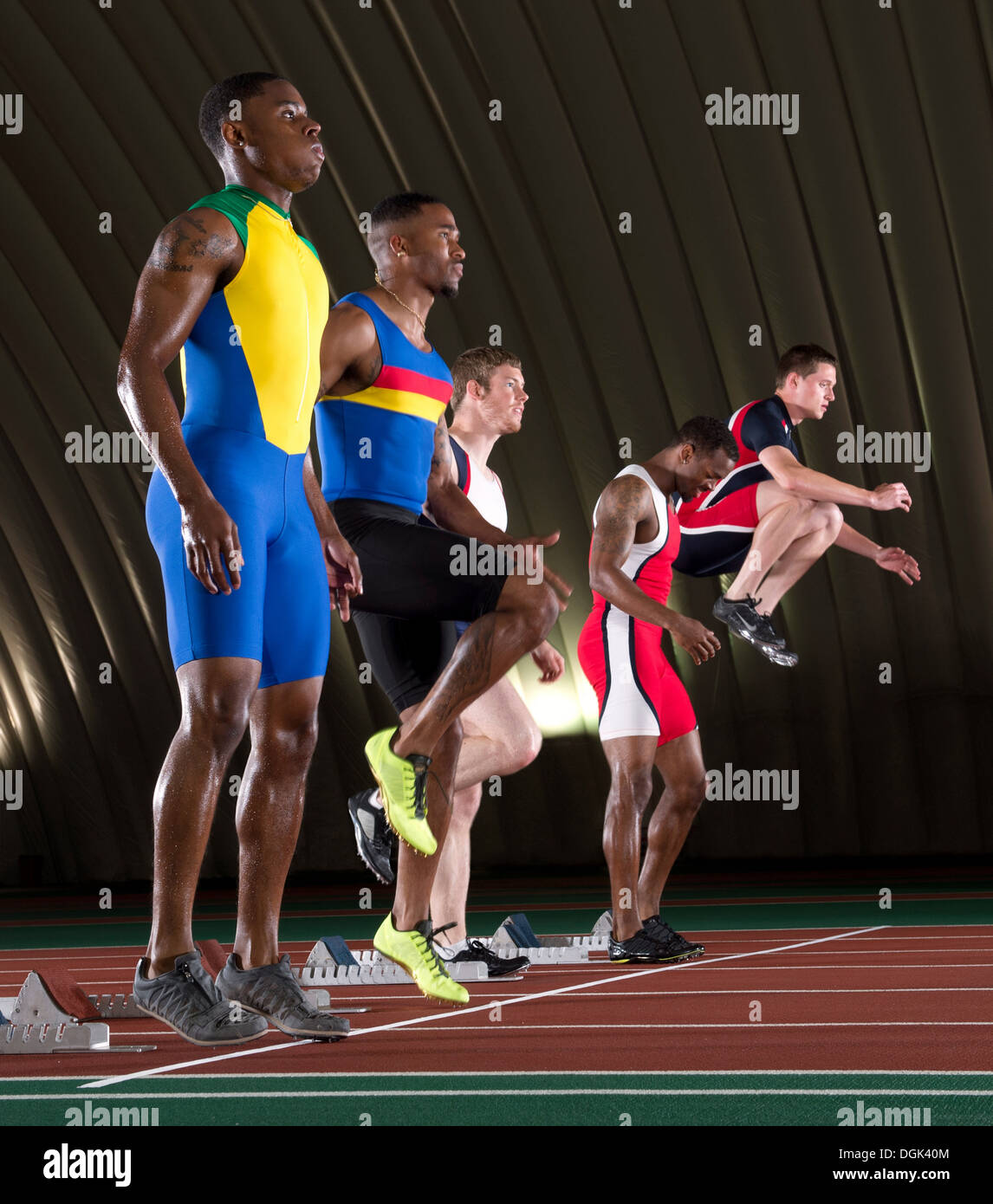 Athletes Start Point High Resolution Stock Photography and Images - Alamy