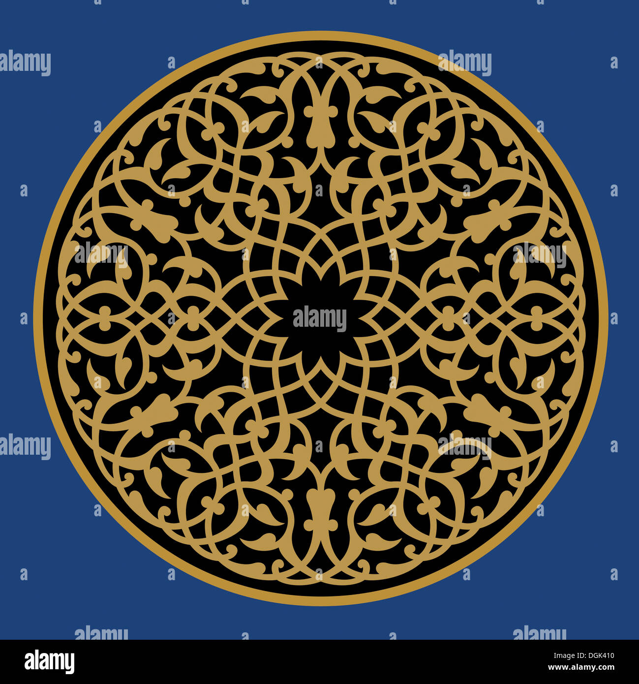 Traditional Arabic Ornament Stock Photo - Alamy