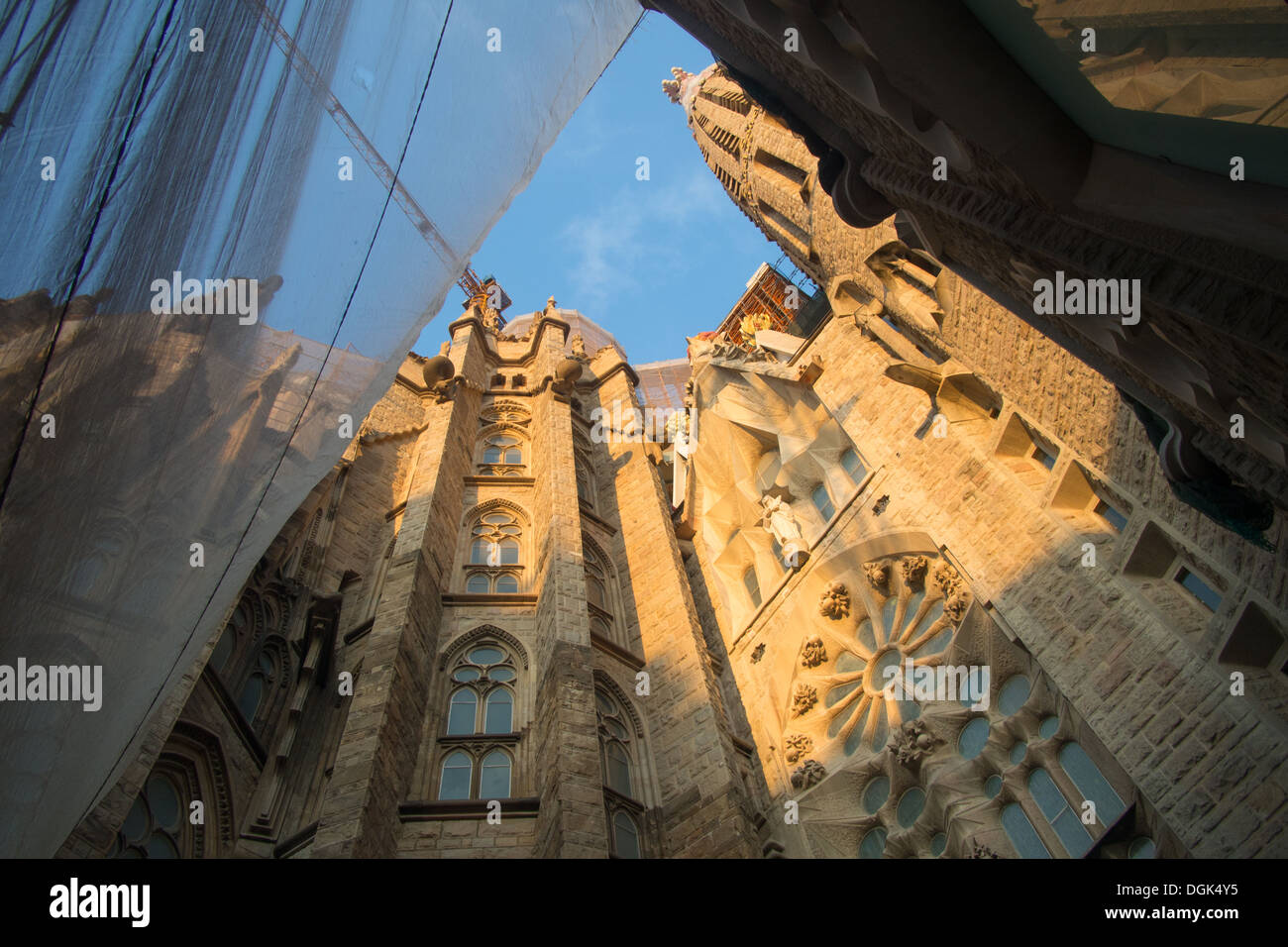 Antoni Gaudi's "Sagrada Familia" (Sacred Family) Cathedral, Barcelona ...