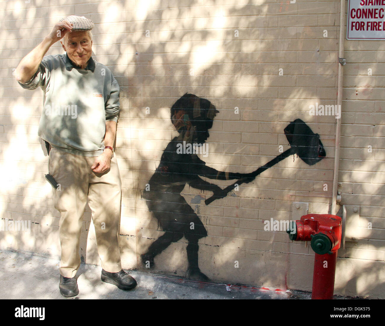 New York, New York, USA. 21st Oct, 2013. SAUL ZABAR, of the famed ...