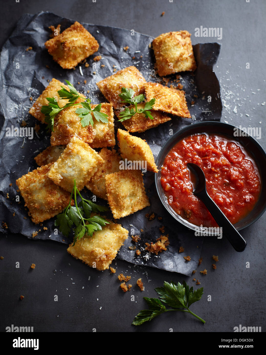 Fried food canape hi-res stock photography and images - Alamy