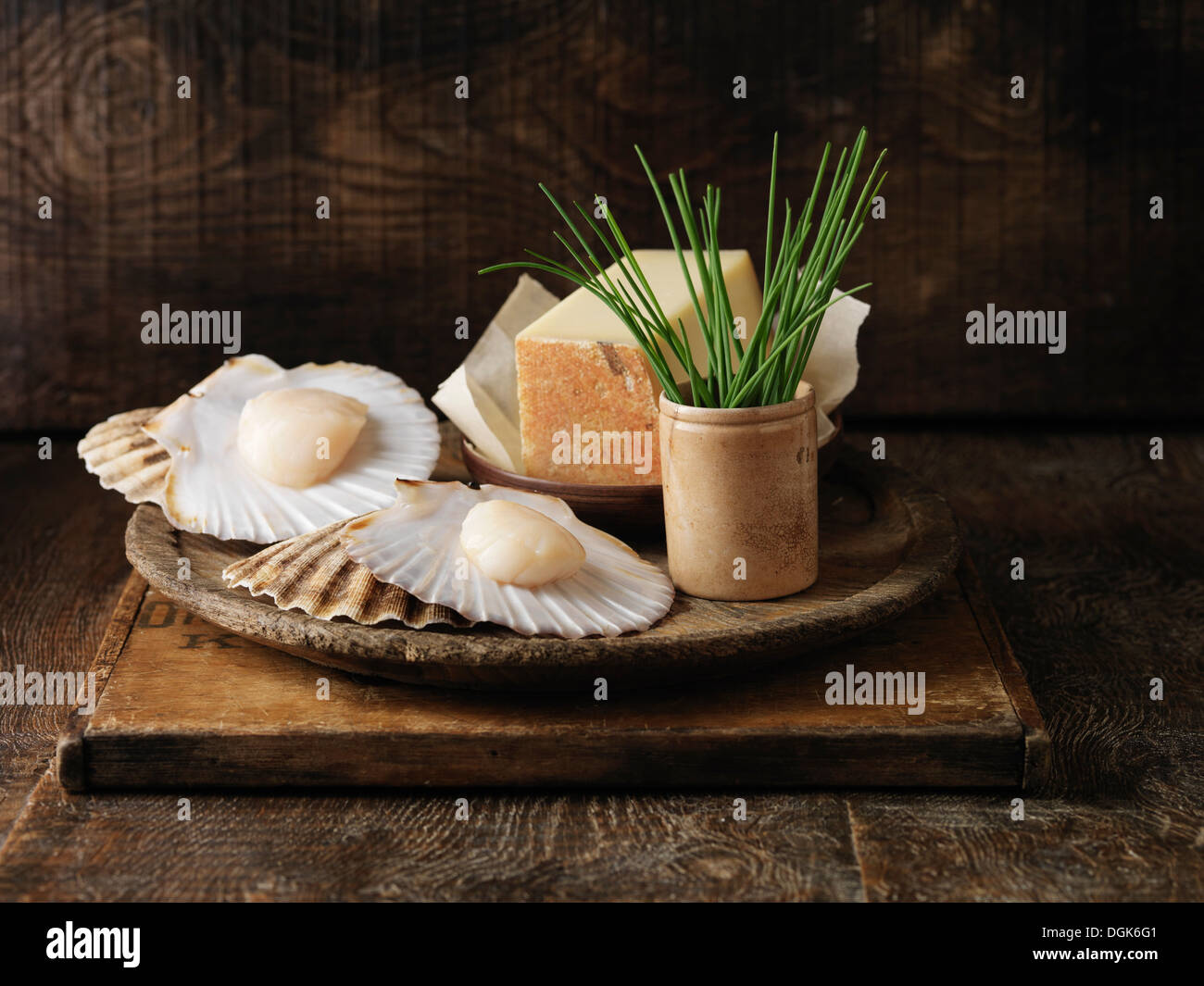 Shell st jacques hi-res stock photography and images - Alamy