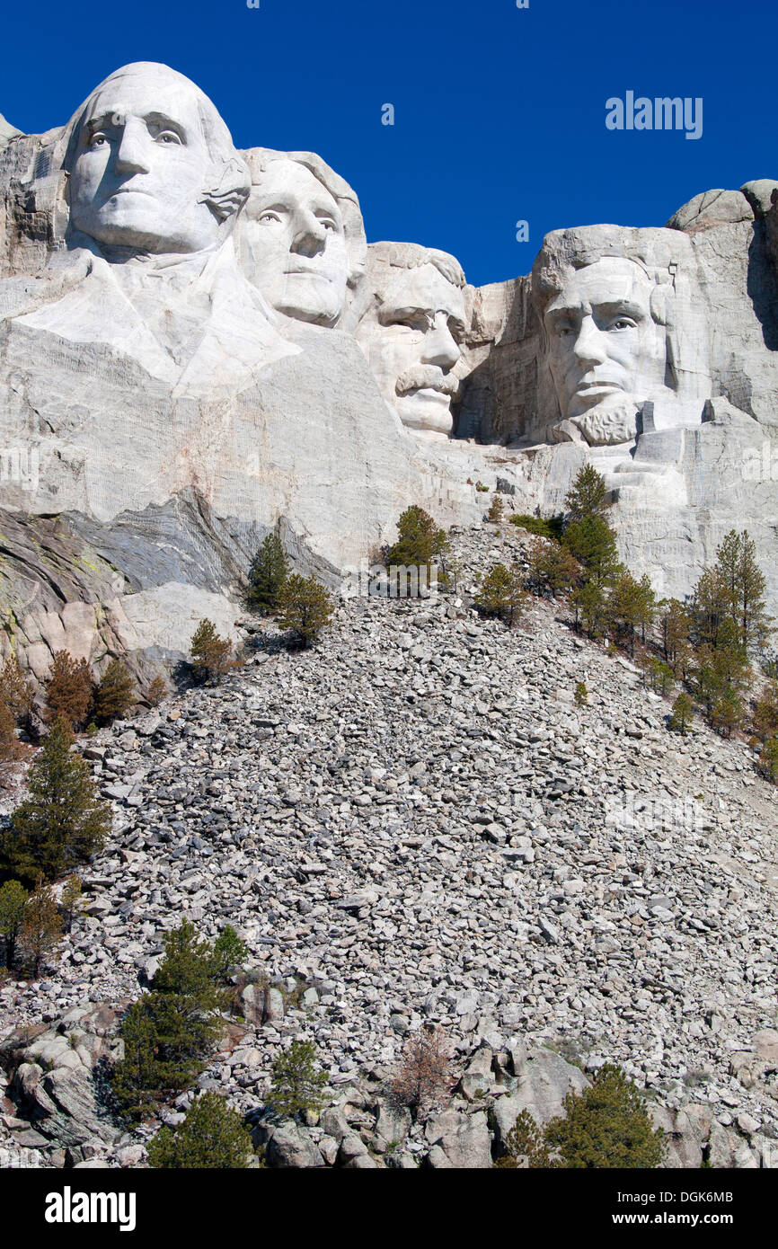 A view of Mount Rushmore in South Dakota Stock Photo - Alamy