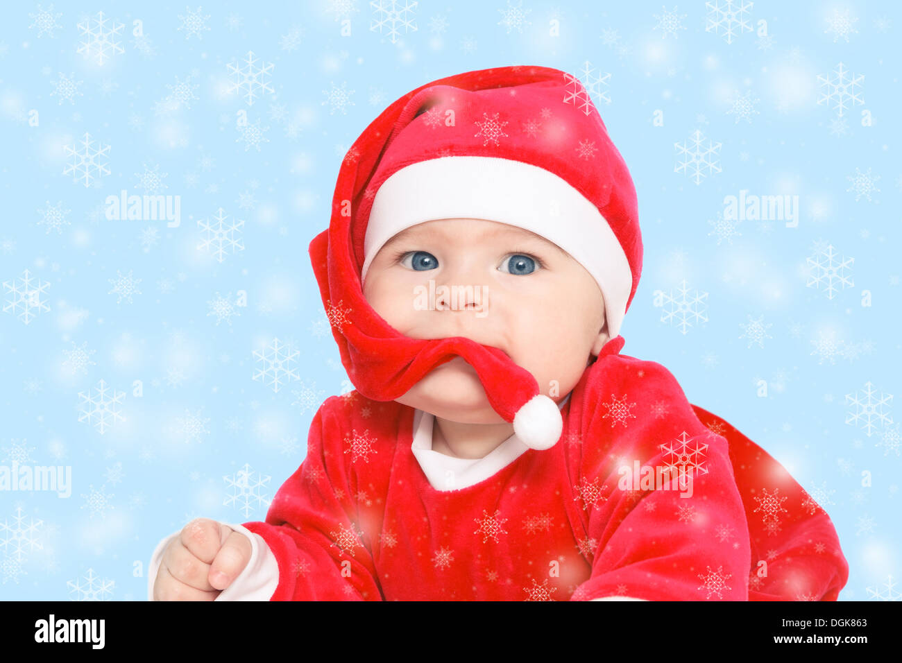 Pretty santa claus hi-res stock photography and images - Alamy