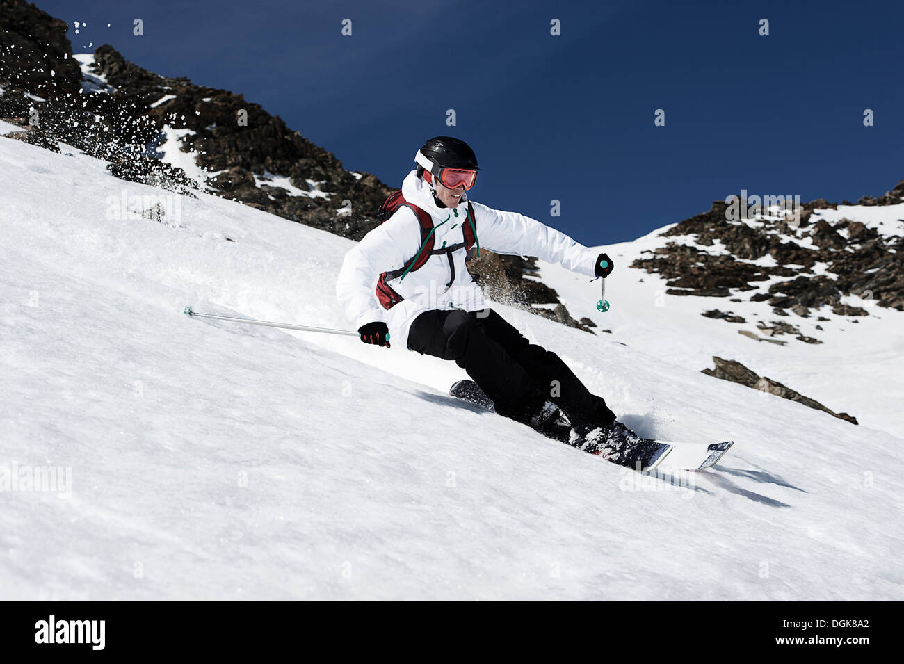 Speed skiing hi-res stock photography and images - Alamy