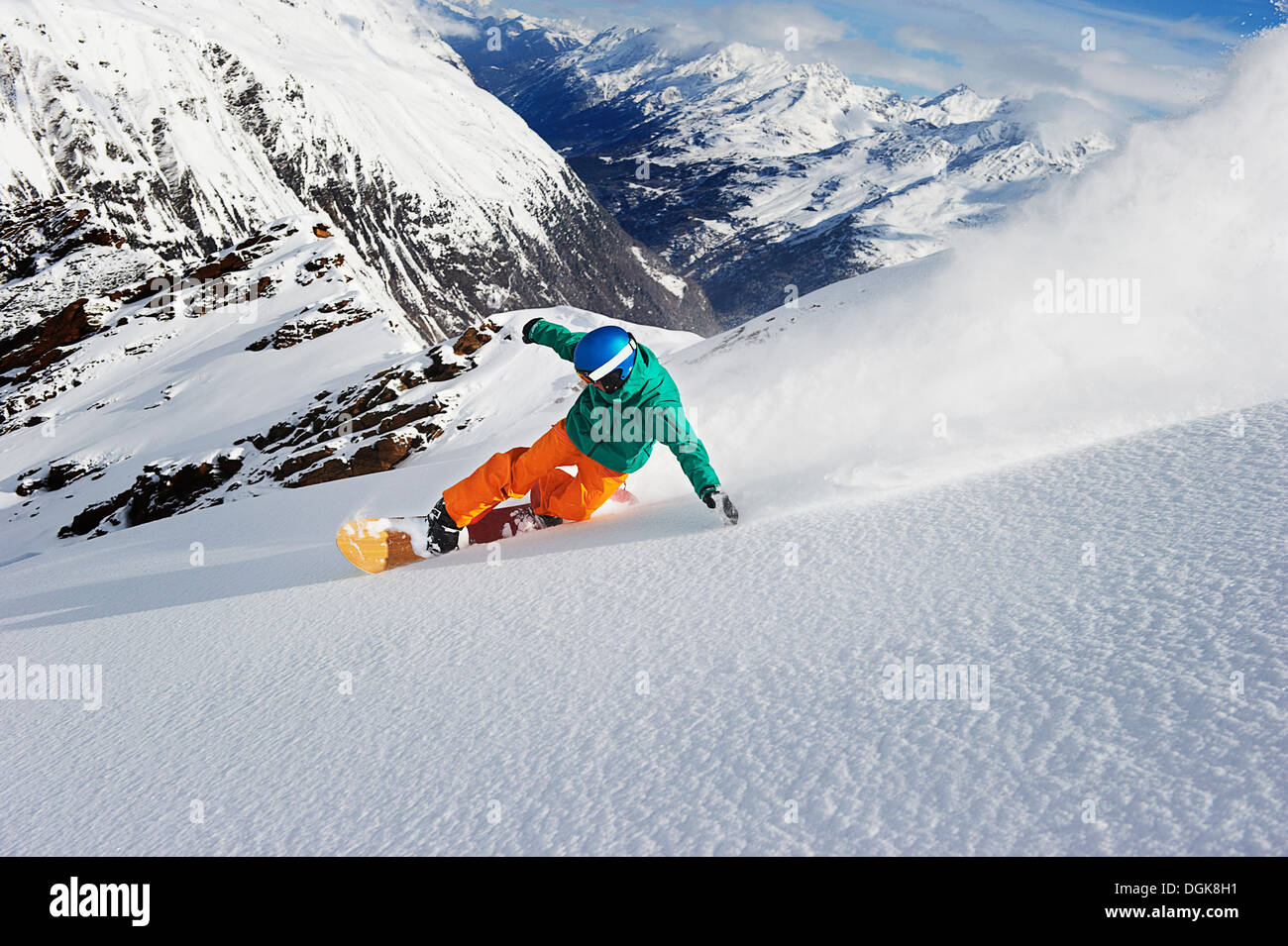 Snowboarding view hi-res stock photography and images - Alamy