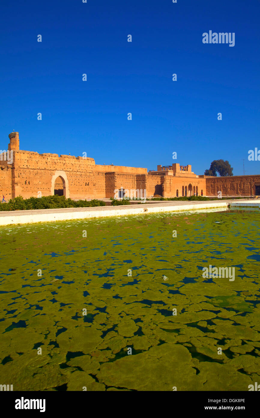 Badii Palace, Marrakech, Morocco, North Africa Stock Photo - Alamy