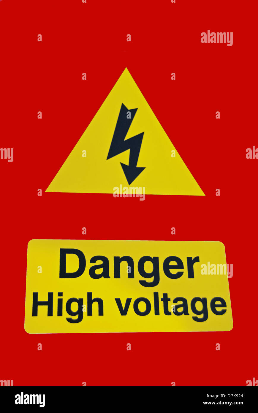 Electrical safety signs hi-res stock photography and images - Alamy