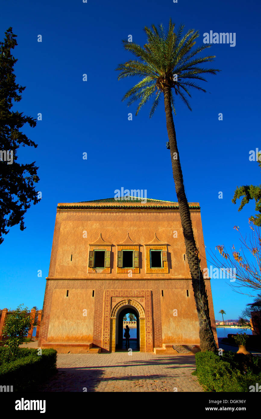 Saadian Garden Pavilion, Menara Gardens, Marrakech, Morocco, North ... Saadian Garden Pavilion, Menara Gardens, Marrakech, Morocco, North ...