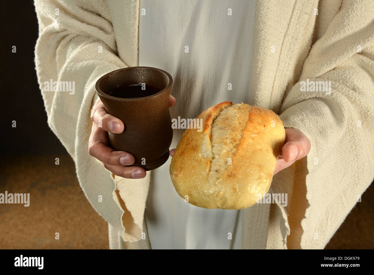 Jesus bread hi-res stock photography and images - Alamy