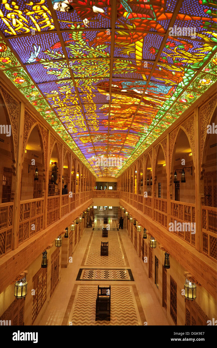 A view across the shopping arcade in Wafi City mall Stock Photo - Alamy