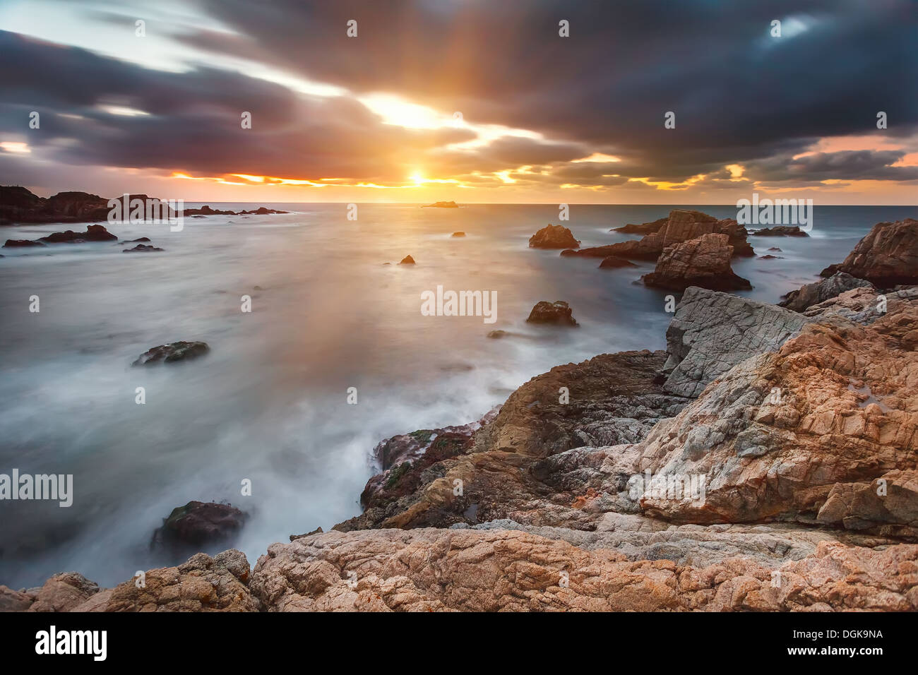 Big sur national park at sunset hi-res stock photography and images - Alamy