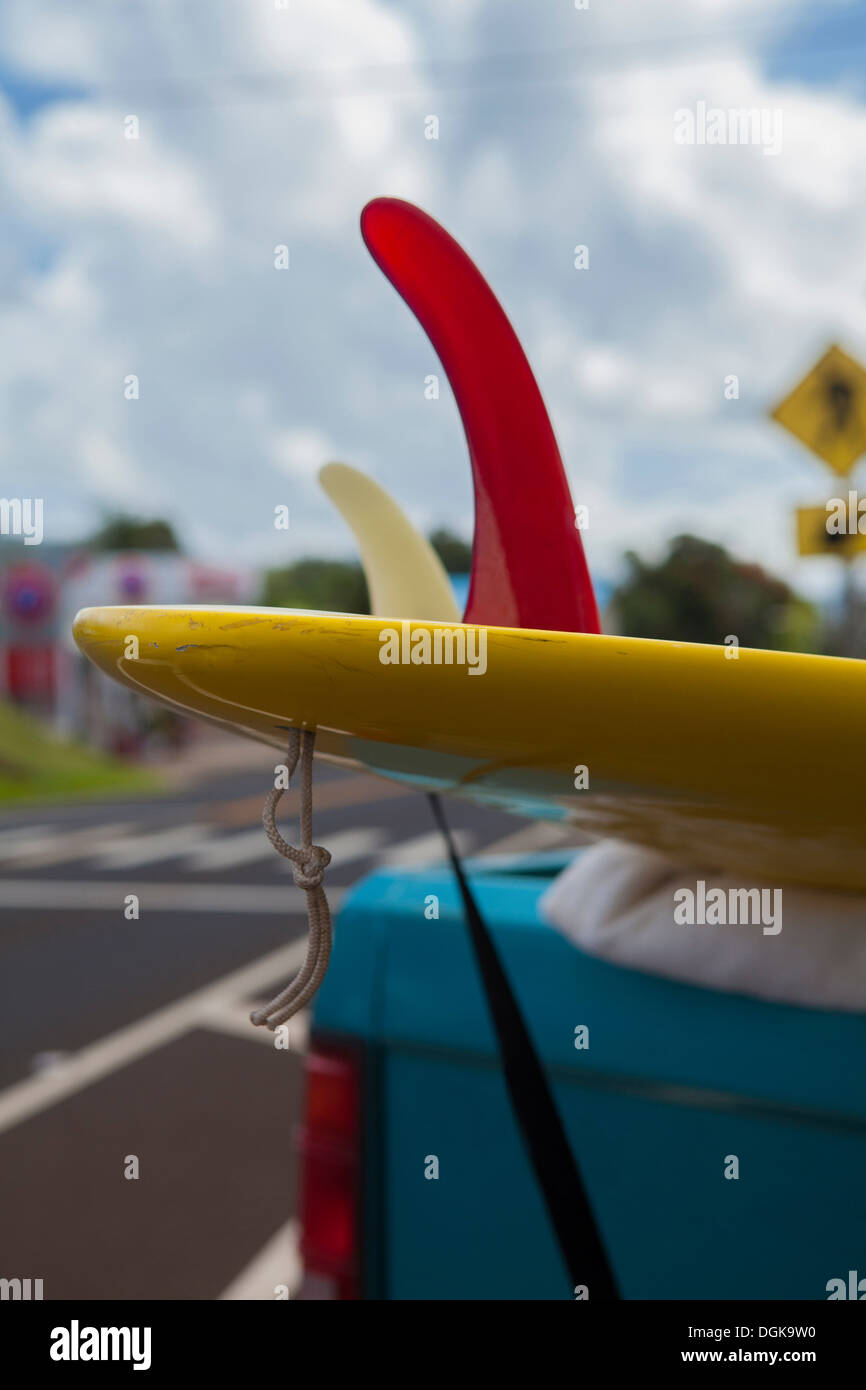 Surf boards on truck hi-res stock photography and images - Alamy