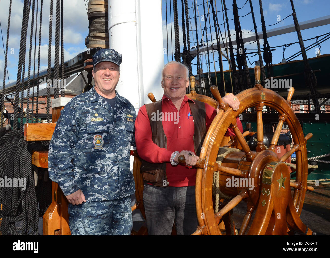 Retired nasa astronaut and u s air force col hi-res stock photography ...