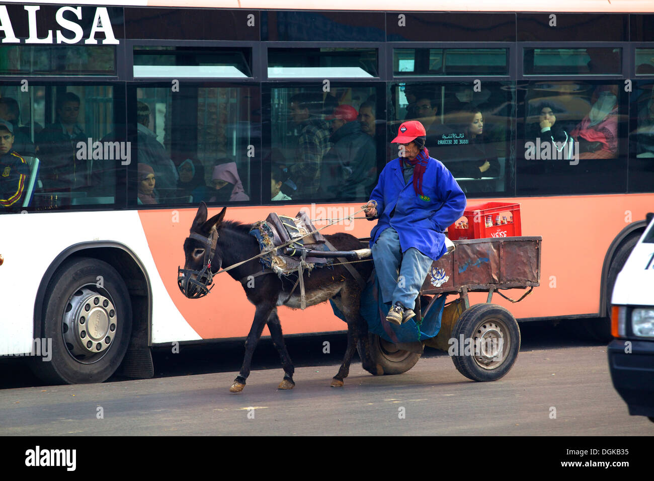 Transport, Marrakech, Morocco, North Africa Stock Photo - Alamy